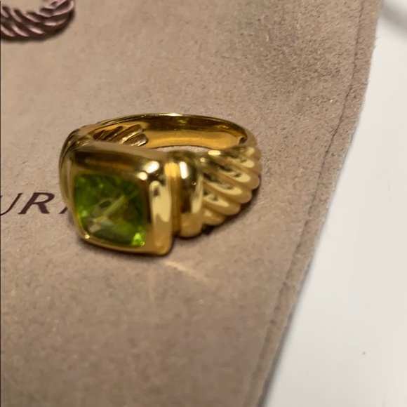 David Yurman | Jewelry | David Yurman 8k Solidgoldrenaissance Peridot ...